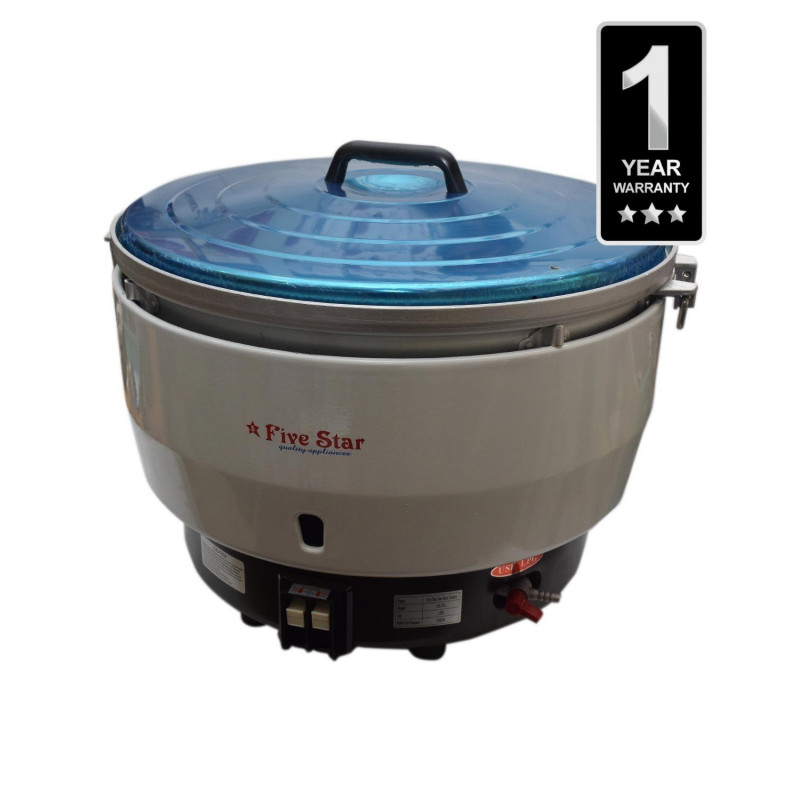 Five Star Gas Rice Cooker 10L,5KG– FS10 (Commercial Use for Hotels ...