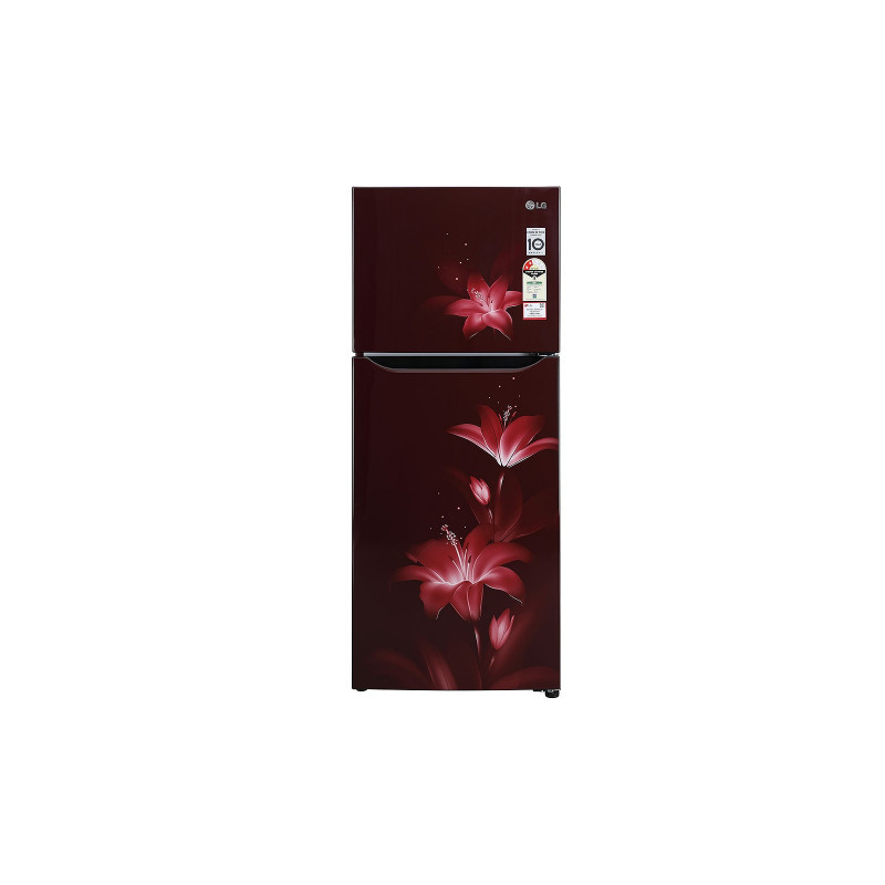 LG 260L Inverter Refrigerator Ruby Glow - GL-K272SPTL