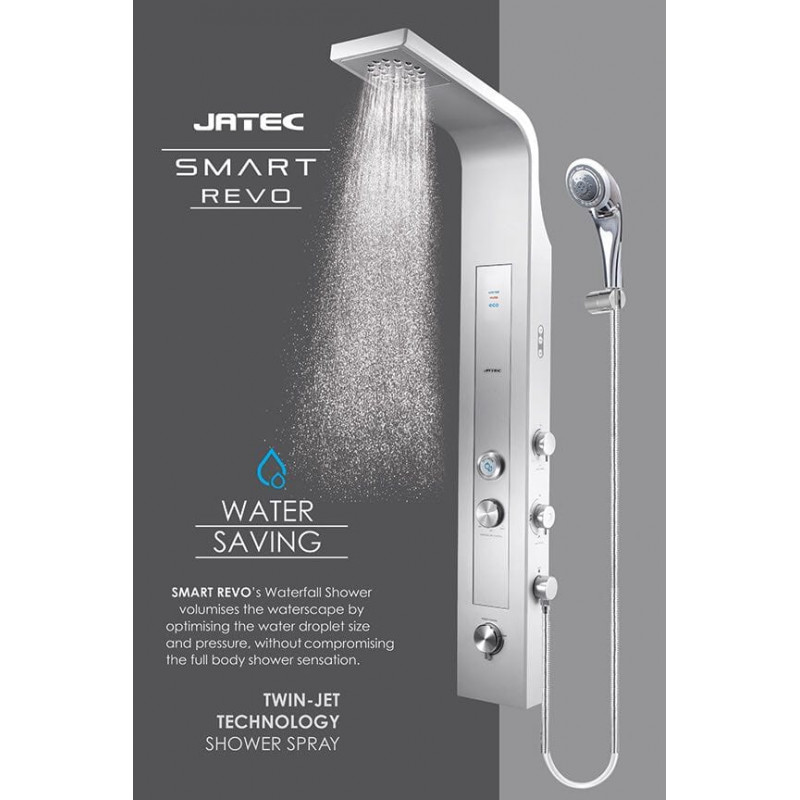 Jatec Smart Revo Instant Water Heater Shower Panel