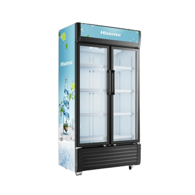 Hisense Double Door Bottle Cooler 620 Liter - HNBCSC620W