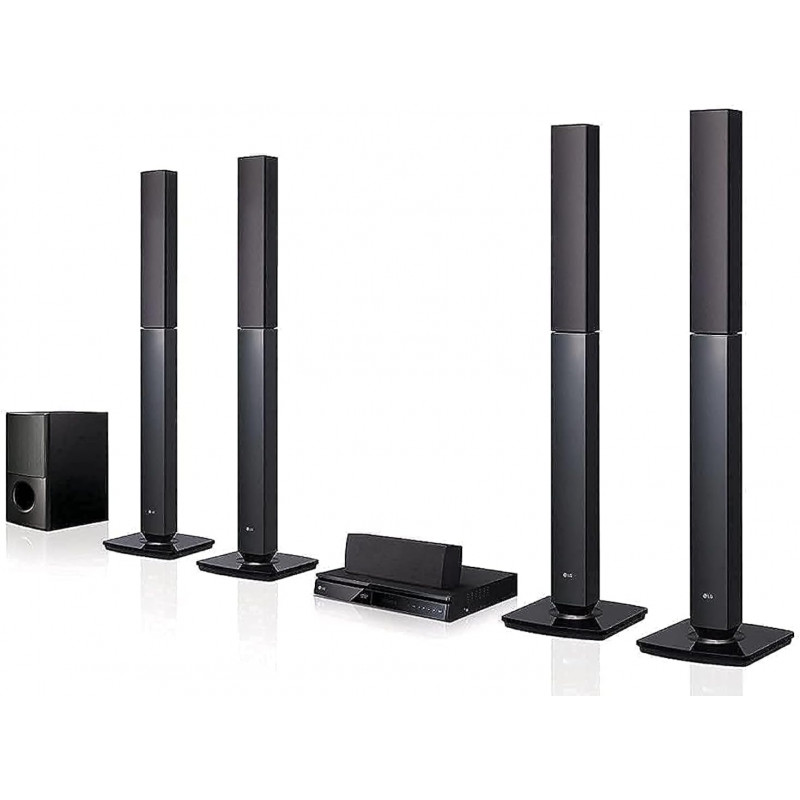 LG LHD657 Bluetooth Multi Region Free 5.1-Channel Home Theater Speaker ...