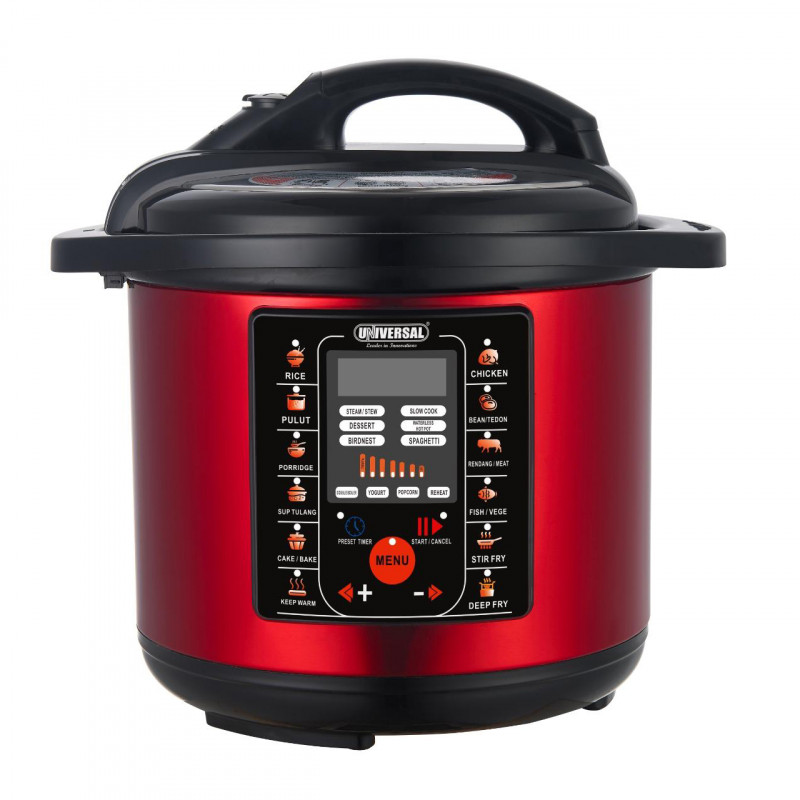 Universal Multi-Function Smart Pressure Cooker – 6L